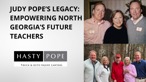 Judith F. Pope Scholarship: Supporting Future Teachers in North Georgia
